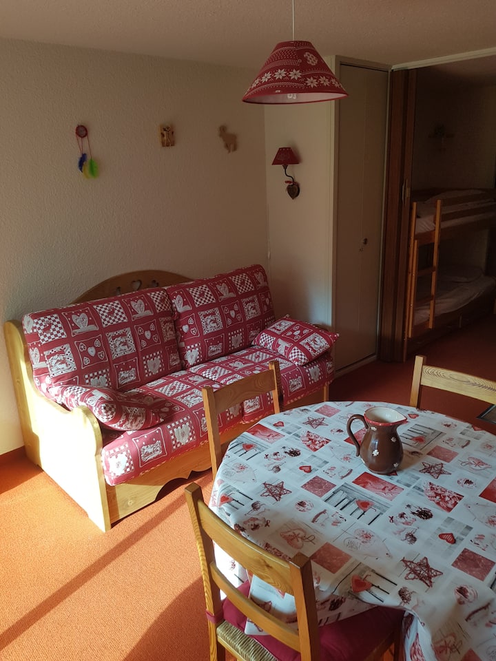 Départ Skis Aux Pieds. - Saint-François-Longchamp