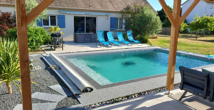 Maison Compléte 8 Pers Avec Piscine Privée - Vierzon