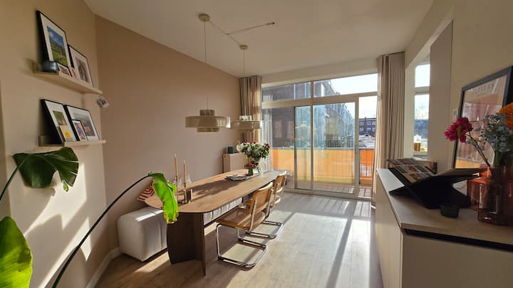 Ruim Appartement Met Zonnig Balkon, 8 Min Centrum - Utrecht