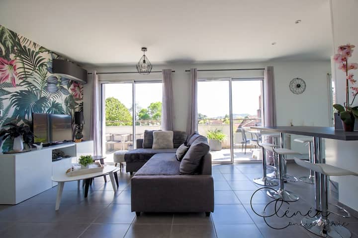 Urban Jungle •3ch •Clim •Double Parking •Terrasse - Albi