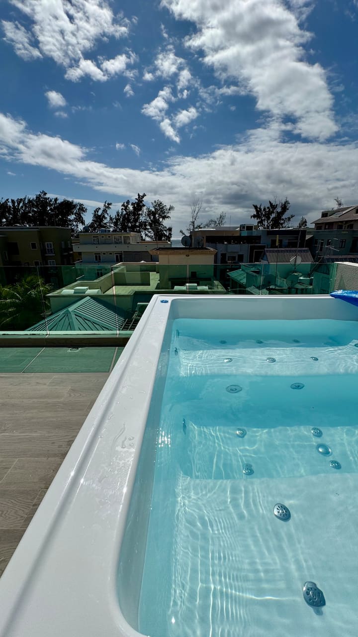 80m De La Plage Superbe  Penthouse Neuf 1 Mn Plage - Mauritius