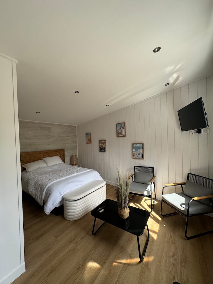 Wimdream : Studio Cosy En Bord De Mer - Plage de Wimereux, France