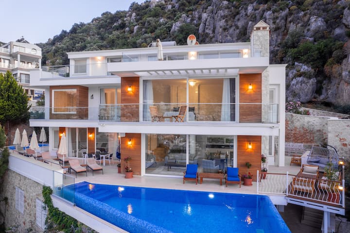 Villa Tuna Kalkan Havuz Isıtmalı - Kalkan
