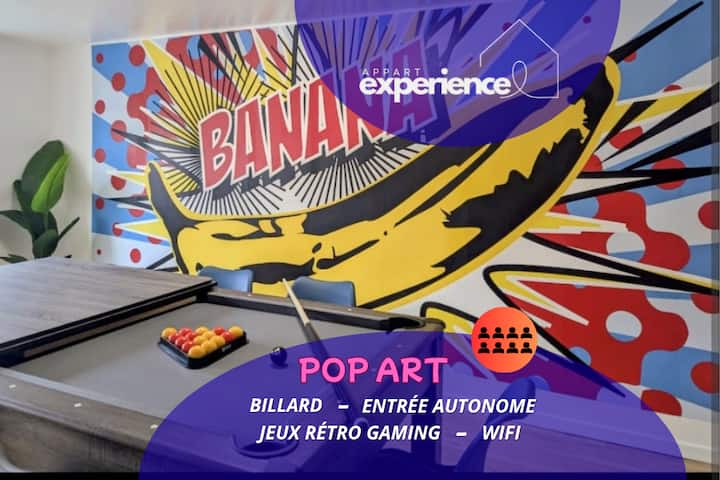 Pop Art - Billard Et Jeux Rétro Gaming - Sarreguemines