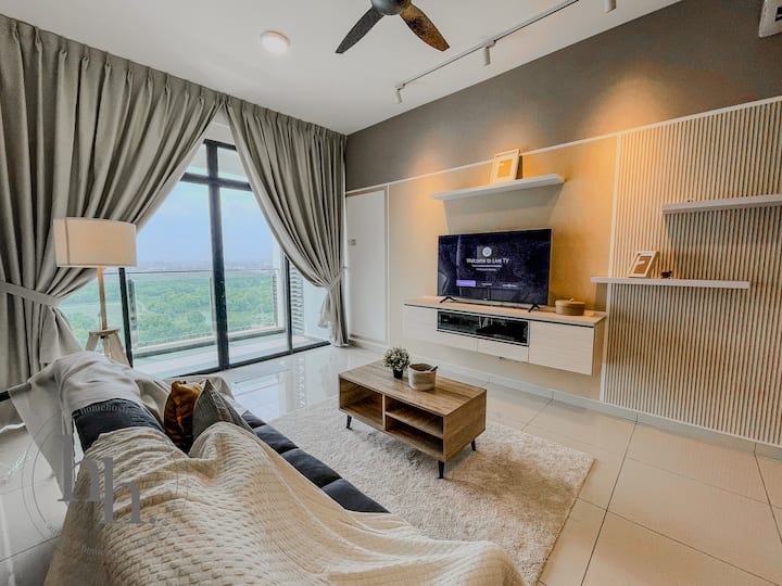 5min Midvalleysogo 10min Ciq Ksl【marina Residence】 - Johor