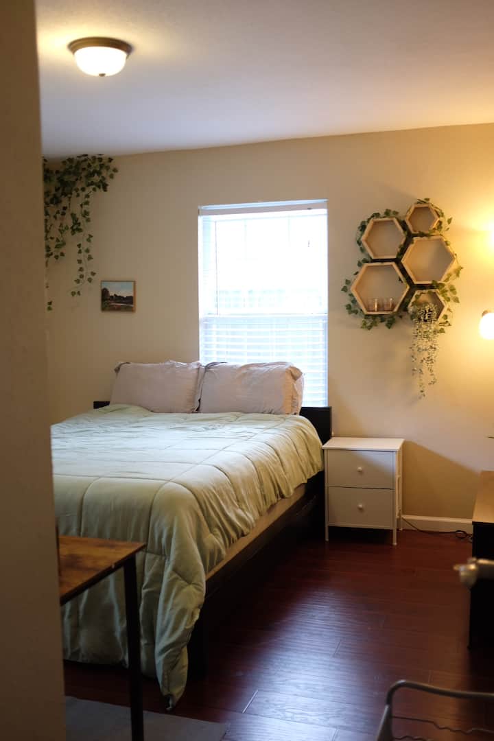 Nature’s Nook | Guest Bedroom - Houston, TX