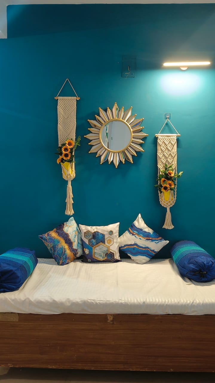 Casa Azul: Pvt 2bhk| Nr Assi Ghat Bhu Temple| Lift - 瓦拉那西