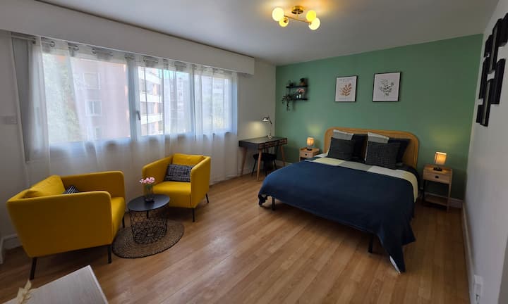 Cosy Studio Close Ladefense / Paris - Free Praking - Bois-Colombes