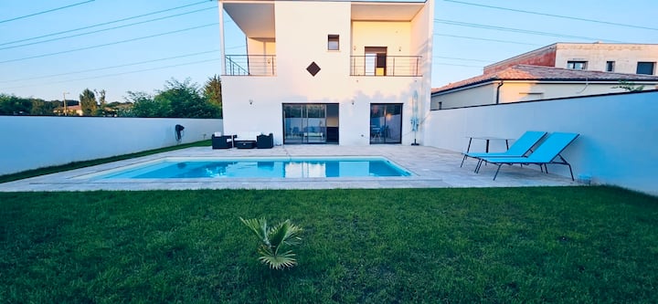 Superbe Villa Avec Piscine - Yvrac