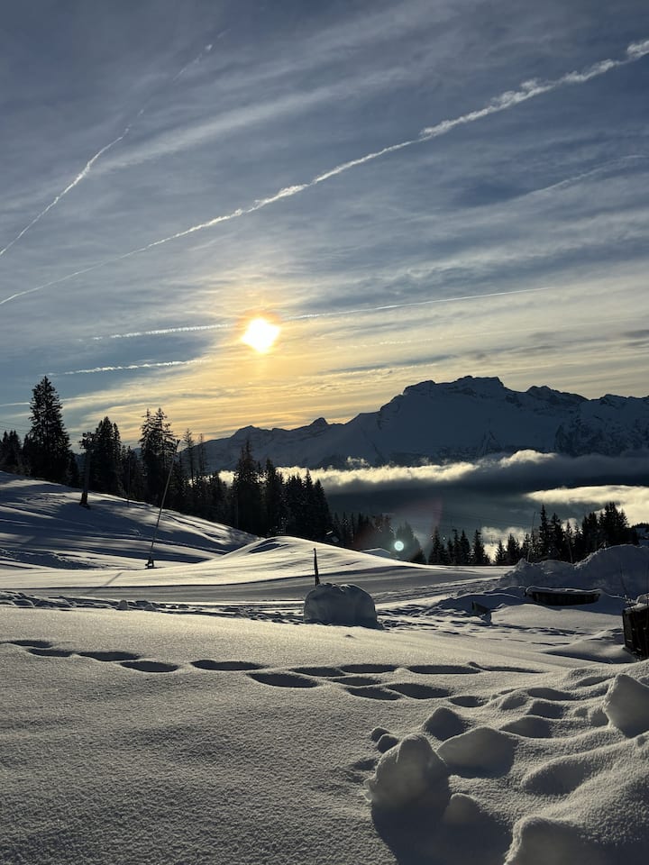 Appart. 8pers. Sur Les Pistes -Manigod / La Clusaz - Manigod
