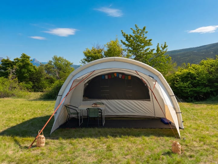05- Emplacement Van/tente 4 Personnes - Aiguines