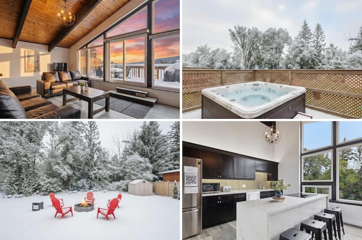 The Aspen Chalet With Hot Tub - Collingwood