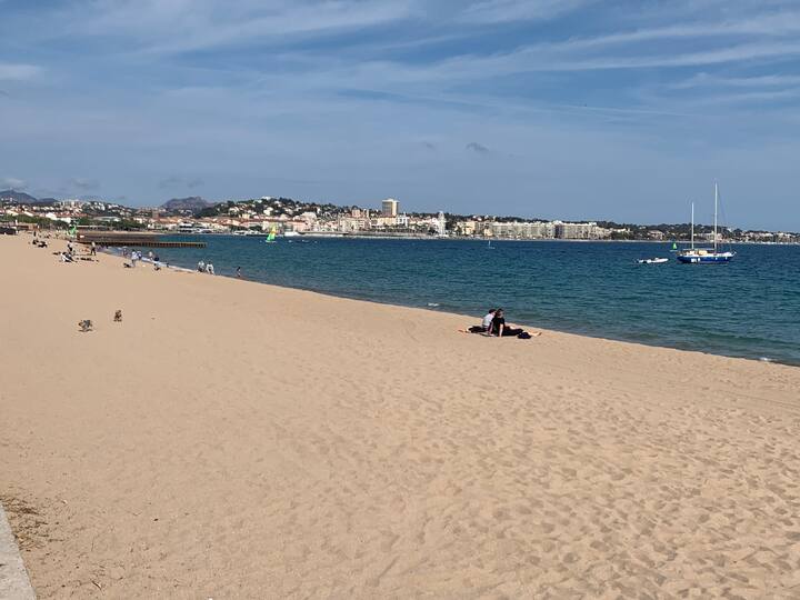 2-room Beachfront Apartment Fréjus Beach Garage - Fréjus