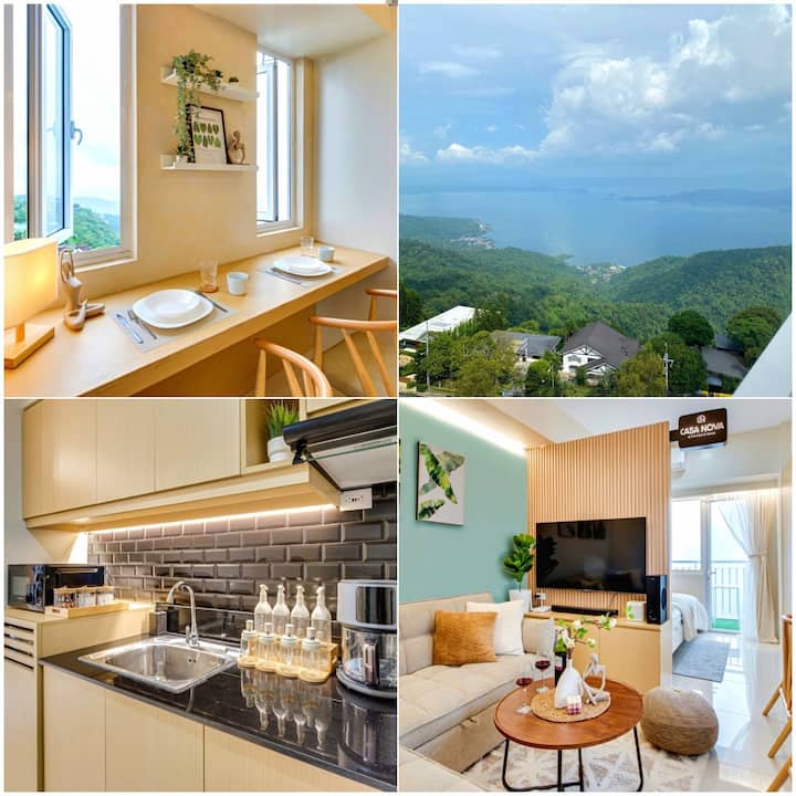 Cozy Home | Panoramic View Of Taal Lake & Greenery - Tagaytay