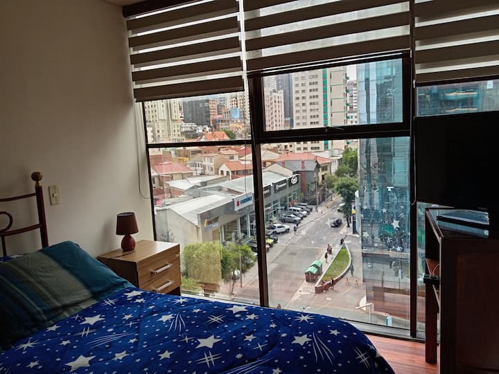 Dpto. Cómodo Cerca A La Embajada Eeuu Y Teleférico - La Paz, Bolivie
