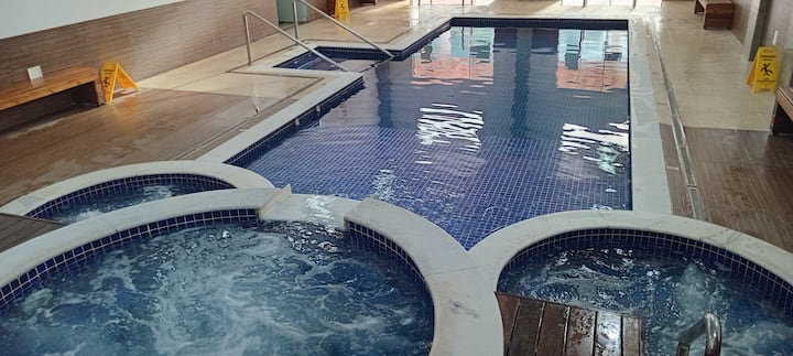 Flat Cavalinho Branco - C/ Pisc. Aquecida - 108 - Águas de Lindoia