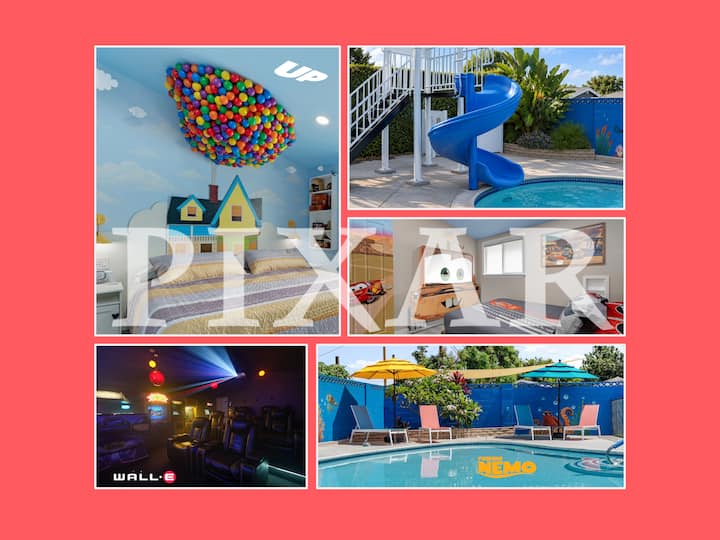Pixar Pier: Heated Pool, Arcade, Golf, And More!+ - Buena Park, CA