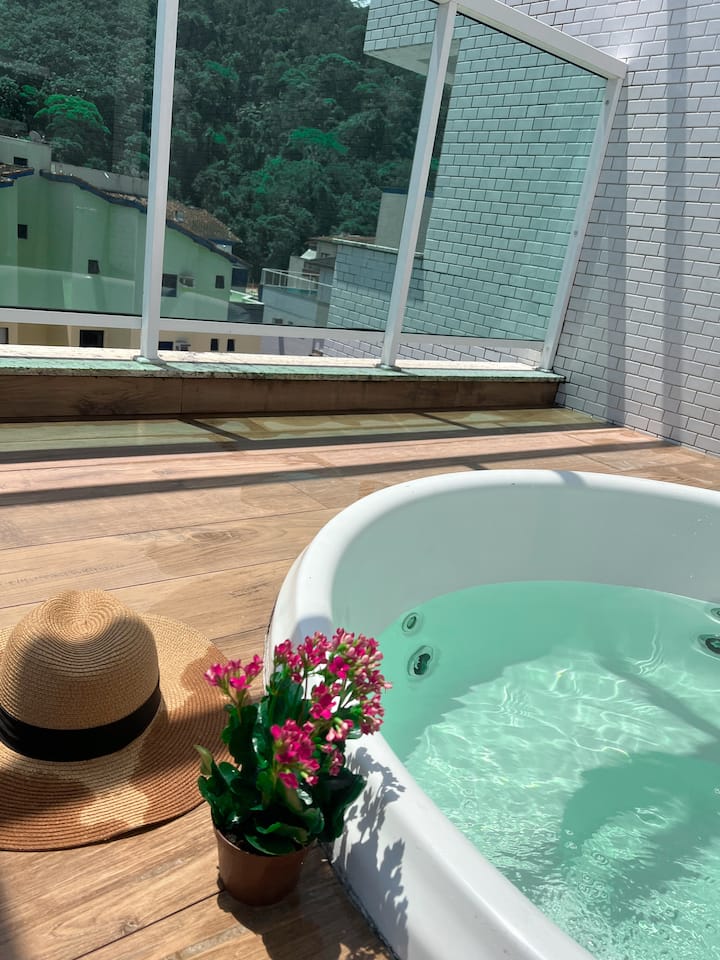 Cobertura Com Spa Privativo • Praia Grande• - Ubatuba