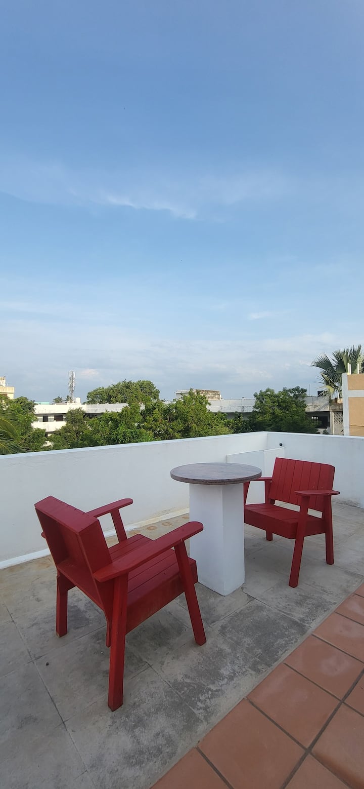 Radiant Oasis: 1bhk With Parking  Space - Puducherry