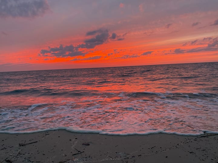 Steps To Bay&sunset/ Outdoor Shower/grill/up To10p - North Cape May, NJ