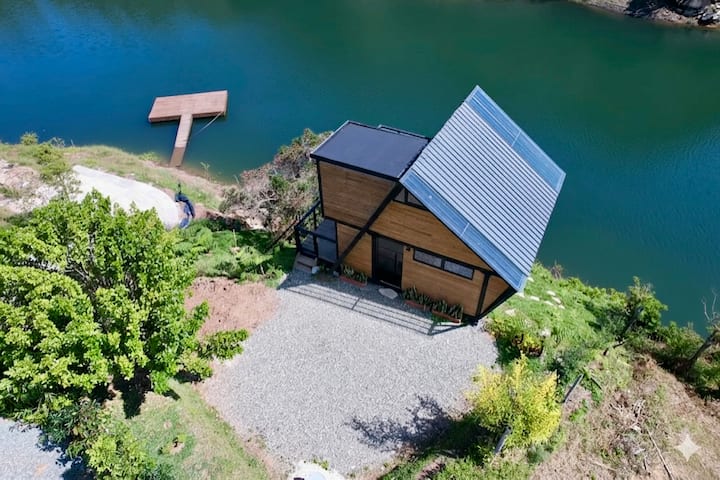 Cabaña Con Lago, Jacuzzi Naturaleza Y Tranquilidad - Peñol