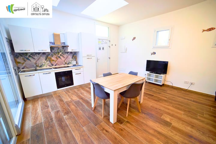 Salinaro Trilocale Nuovo A 100m Dal Mare - Comacchio