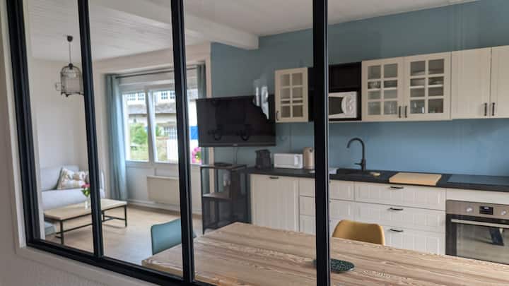 Maison 4 Pers, Vue Mer
Plage Surf Gr34 à 50m. - Locquirec