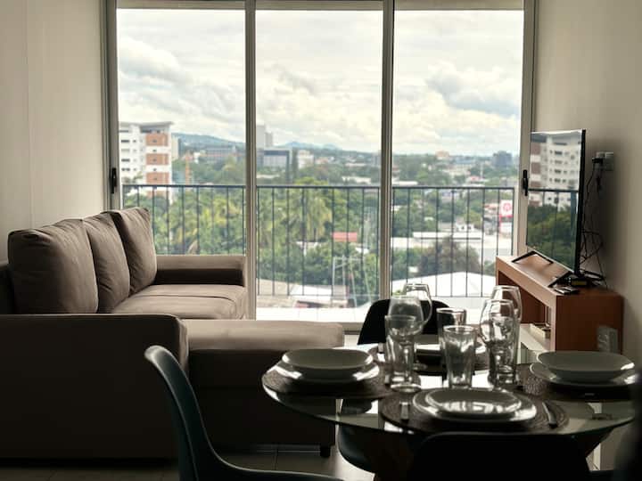 Apartamento A Estrenar 8 Con Vista, Gym Y Piscina! - 聖薩爾瓦多