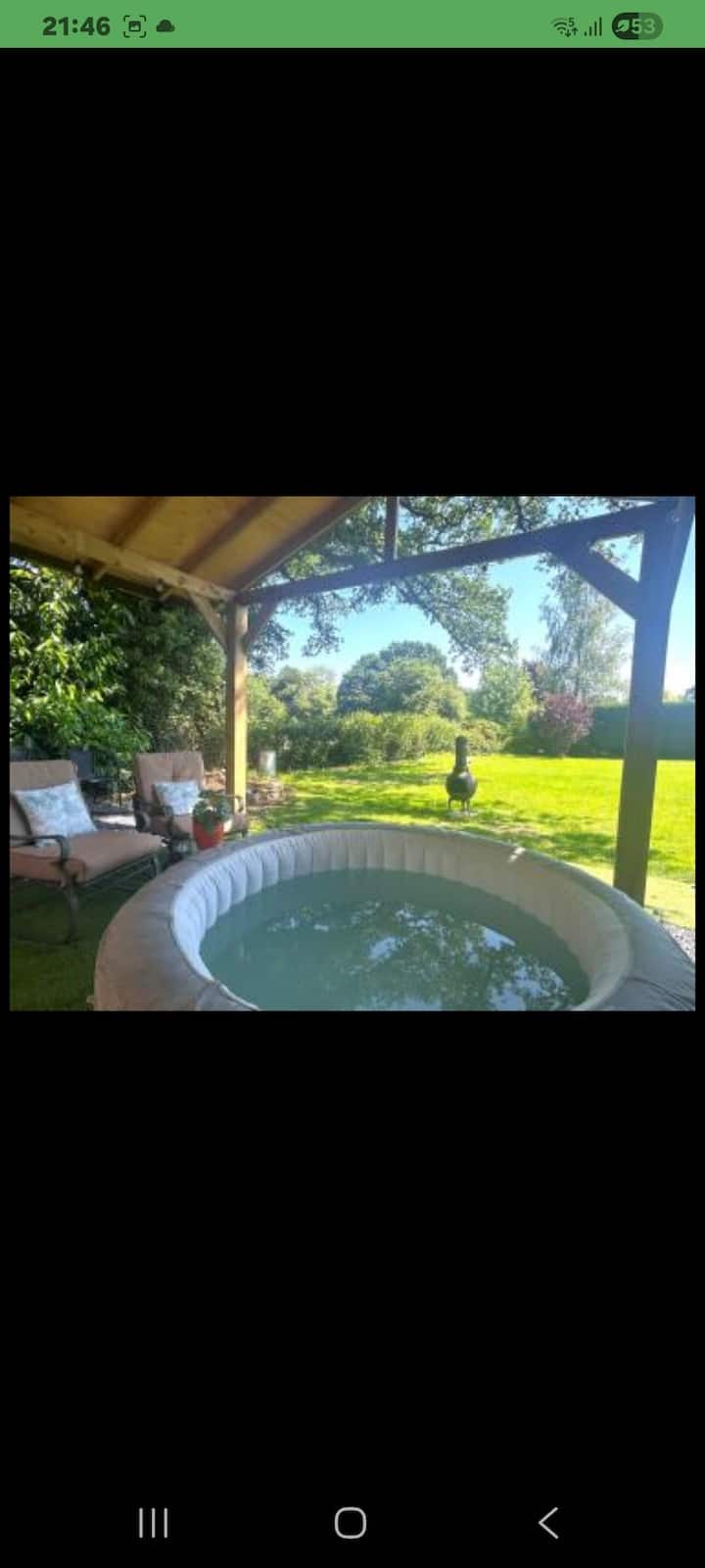 Quaint Cabin/dark Sky Location With Hot Tub - Wales