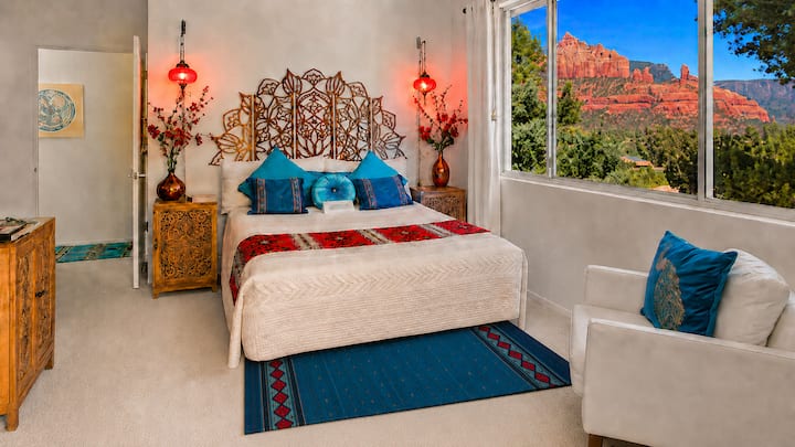 Elegante Star Studio Cinco En El Corazón De Sedona Con Vistas! - Arizona