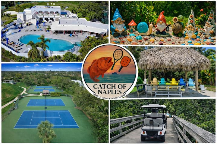 85" Tv, World Tennis Club, Beach 4mi, Sauna - Naples, FL