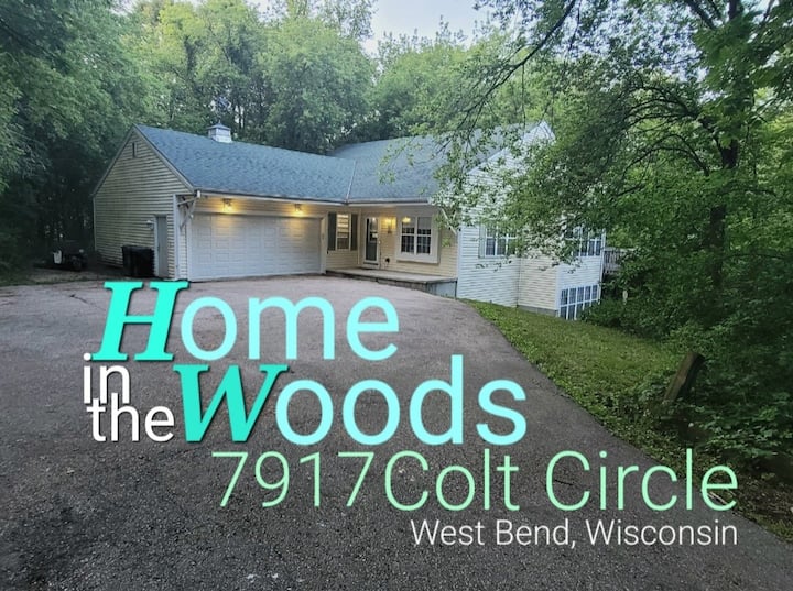 Wow Wooded-home, Near Milwaukee! - Big Cedar Lake, West Bend