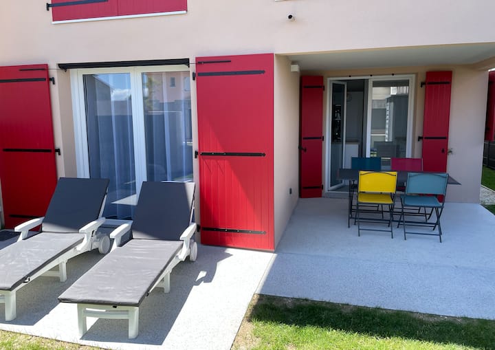 Cosy T3 Neuf à 10 Min Plage, Jardin, Parking, Wifi - Châtelaillon-Plage