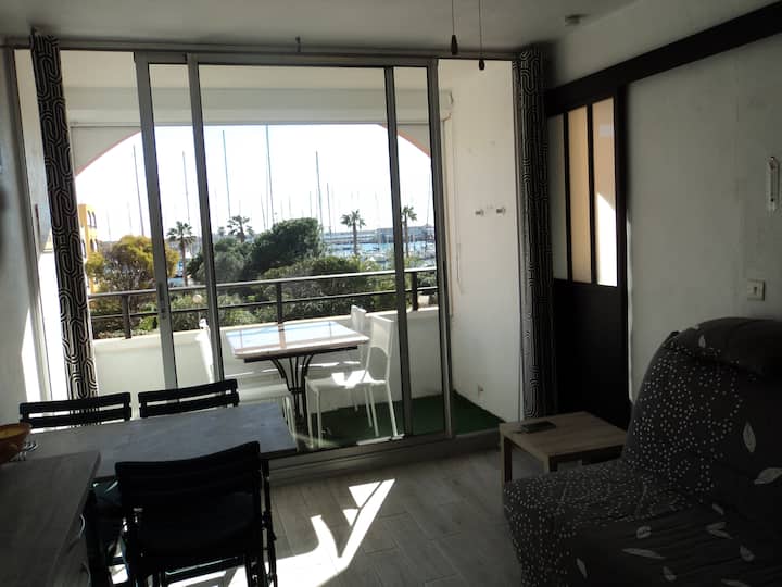 Appartement Vue Port & Mer - Gruissan