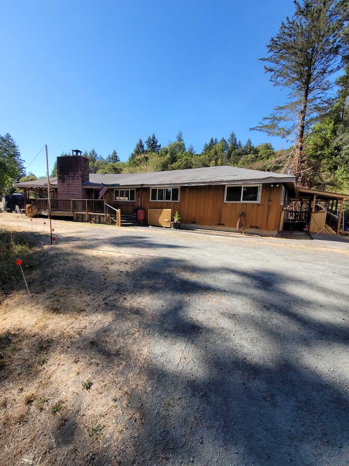 House On Avenue Of The Giants, Miranda, California - Humboldt County, CA