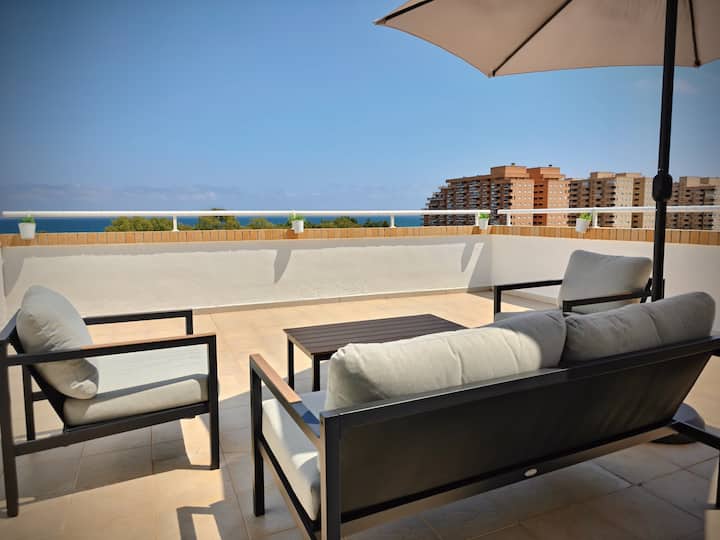 Atico En Primera Línea Con Vistas Al Mar - Benicasim