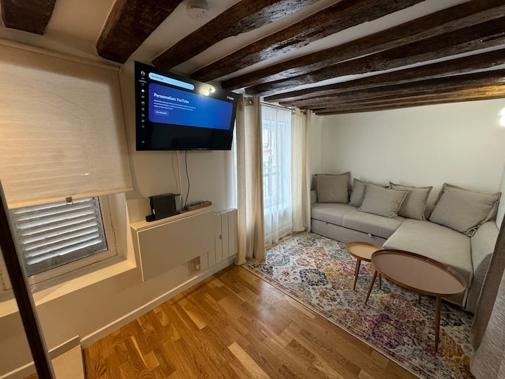 Studio Neuf Et ÉQuipé  - Cœur De Paris- Bourse - Paris 3e Arrondissement