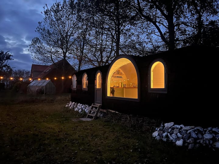 Beautiful Tiny House W Sea View Lillelodge Sauna - Denmark