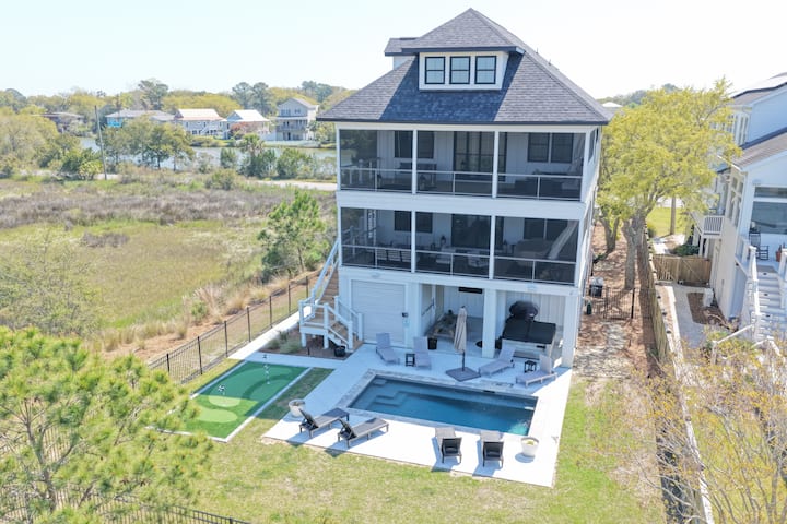 2024 Built Villa - Marshview 10min Downtown/folly - Charleston, SC
