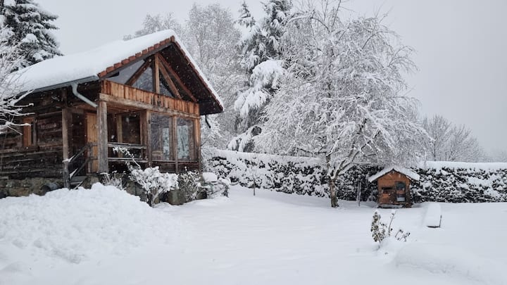Le Petit Chalet Des Alpes : Logement Insolite - Lac Merlat