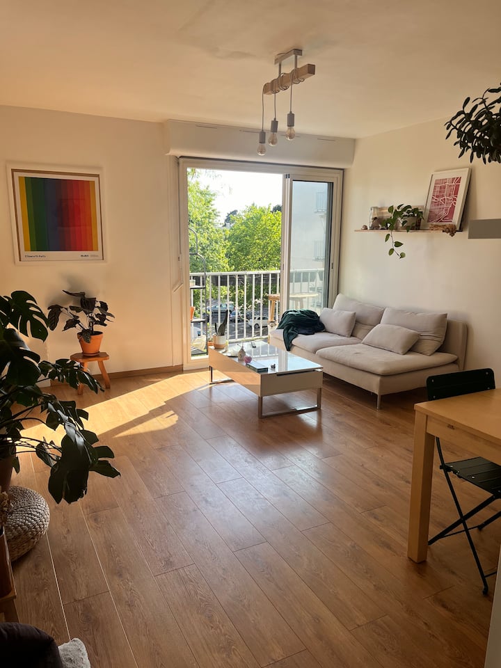Chambre Au Calme Dans Appartement Lumineux - Saint-Herblain