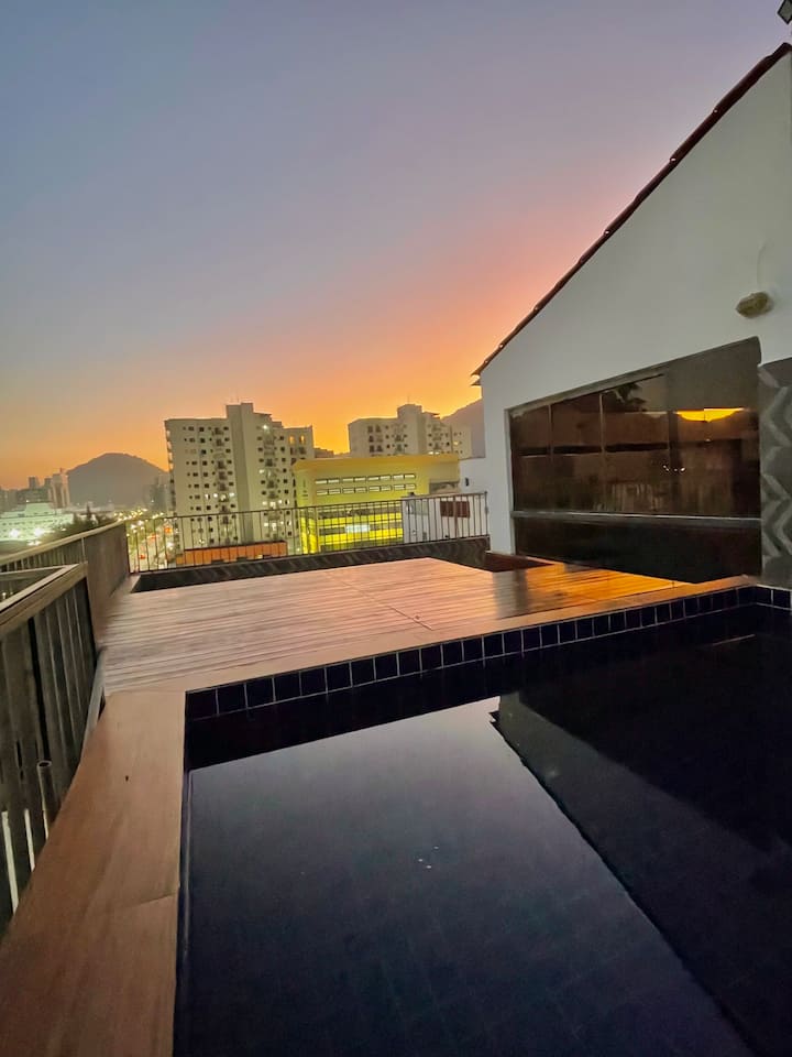 Excelente Cobertura Duplex Luxo Na Enseada Guarujá - Guarujá