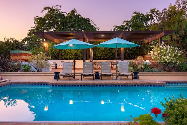 Mediterranean  Retreat, Walking Distance To Town - Scotts Valley, CA