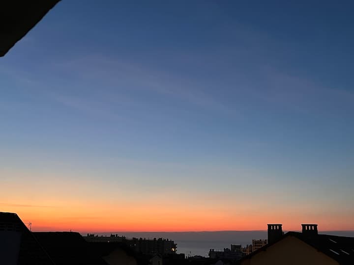 Aperçu Mer. Au Calme, Plage, Centre à 7mn à Pied. - Biarritz