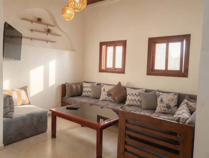 Perle Au Cœur Du Centre D'agadir Terrasse & Fibre - Agadir