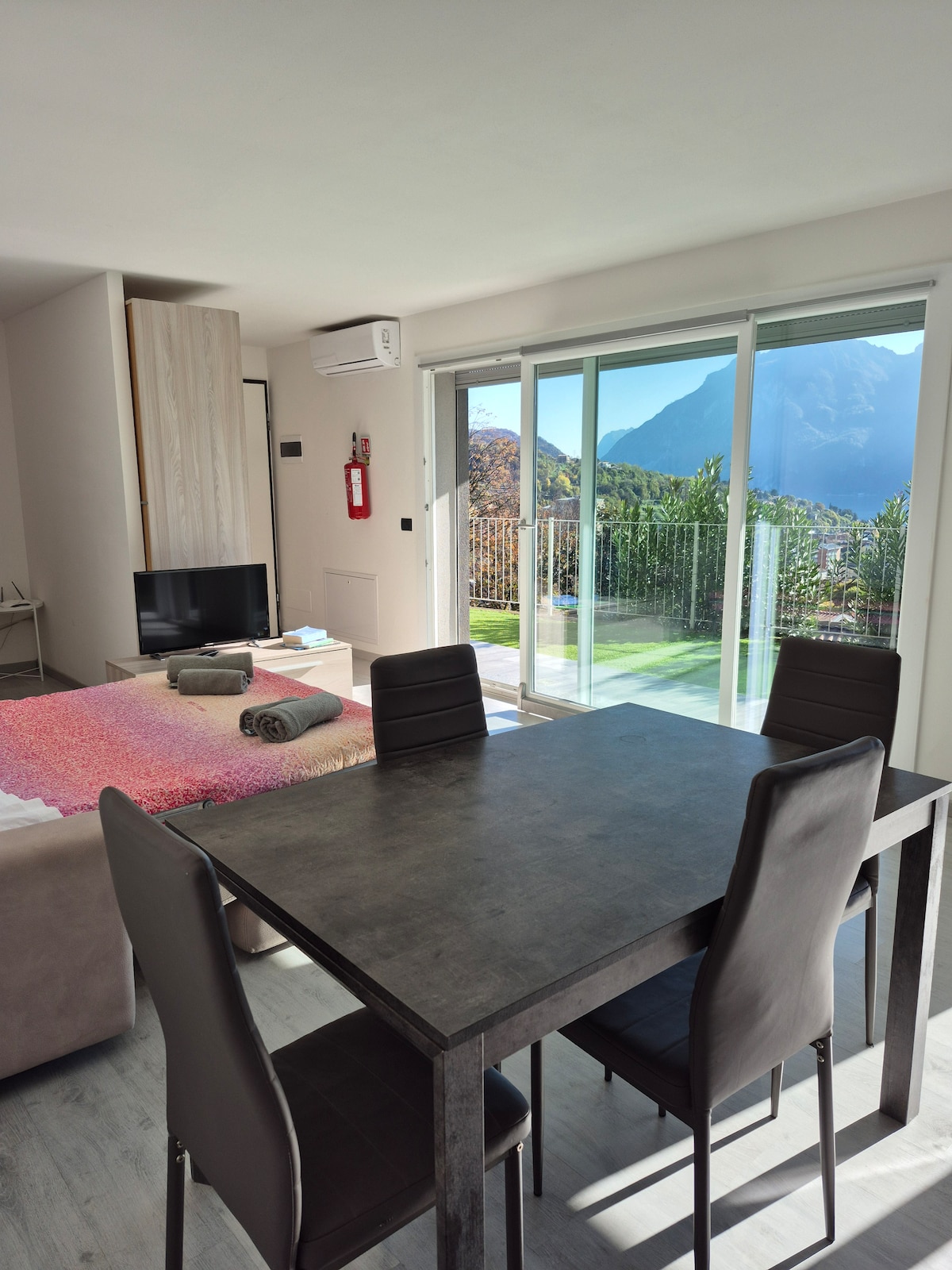 Lake-view studio apartment with private parking. - Condominiums for ...