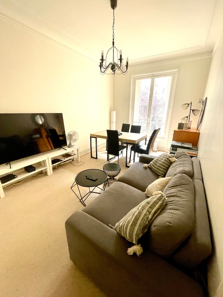 Super 2 Pièces Calme 4 Pers - Paris