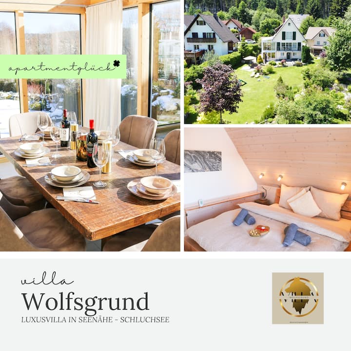 Villa Wolfsgrund Feat. Apt. Wolfshöhle - Feldberg