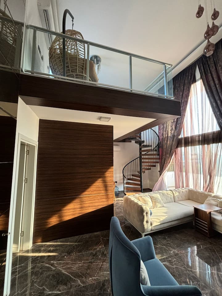 Luxury 3+2 Loft Style Apartment - Famagusta
