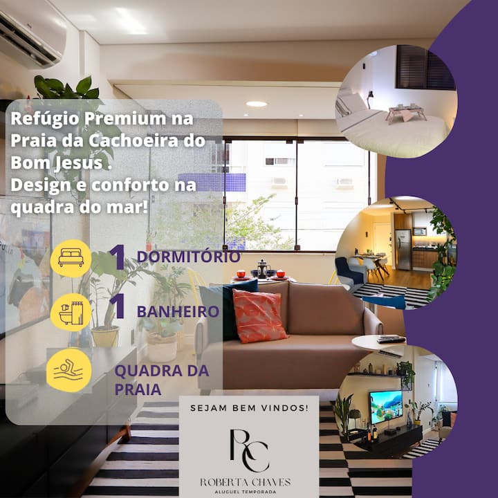 Lindo  E Moderno Apto Na  Cachoeira Do Bom Jesus - Florianópolis